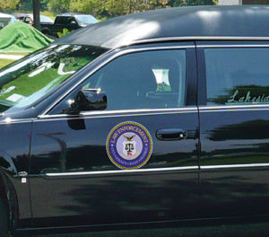 12″ Magnetic Law Enforcement Emblem – Vischer Funeral Supplies