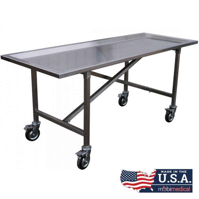 Stainless Steel Folding Dressing/Embalming Table – Vischer Funeral Supplies