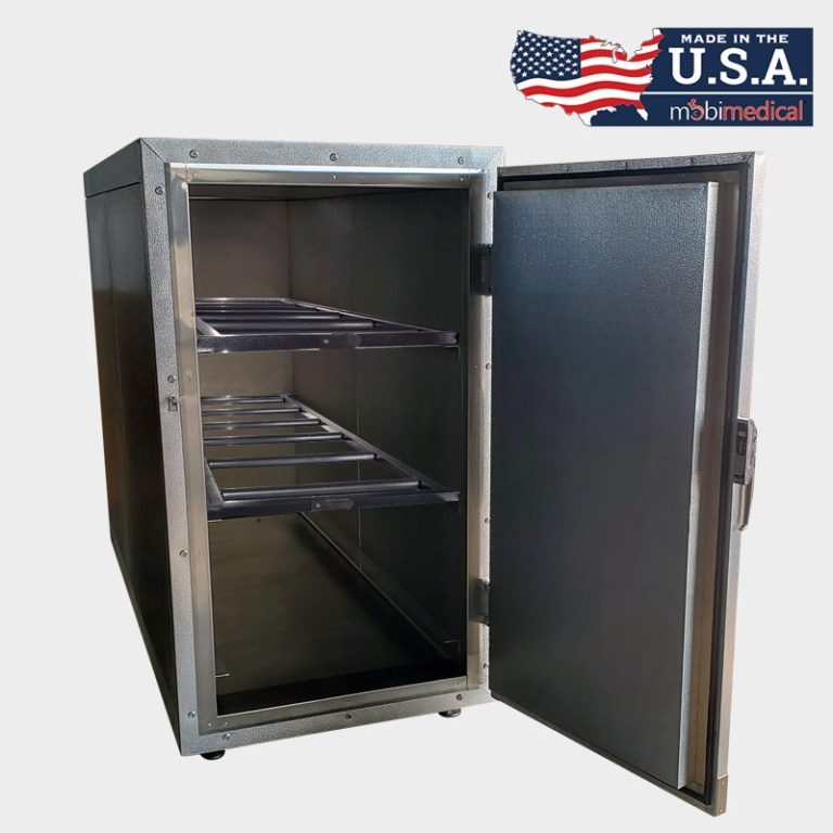 2 Body Upright Style Mortuary Cooler – Vischer Funeral Supplies