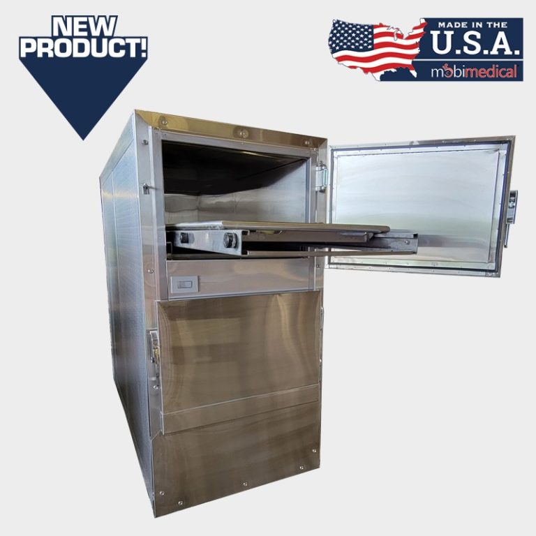 2-Body Morgue Cooler with Telescoping Slide Rails – Vischer Funeral ...