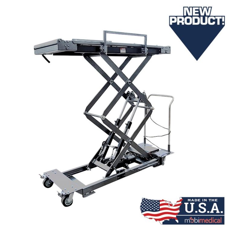 Crematory Battery Powered Low Profile Scissor Lift – Vischer Funeral ...