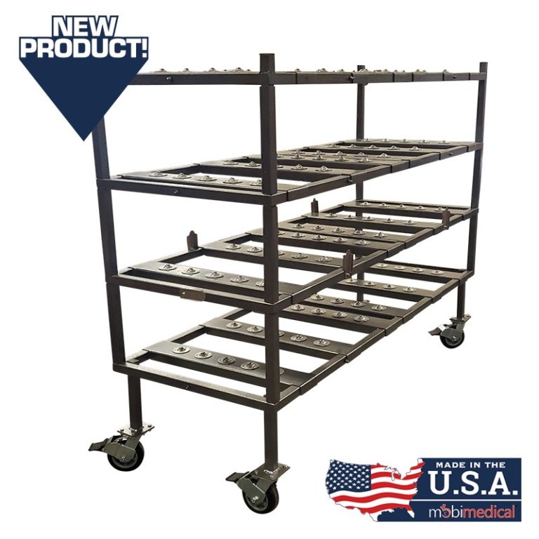 4 Tier Multi-Directional Loading Mortuary Roller Rack – Vischer Funeral ...