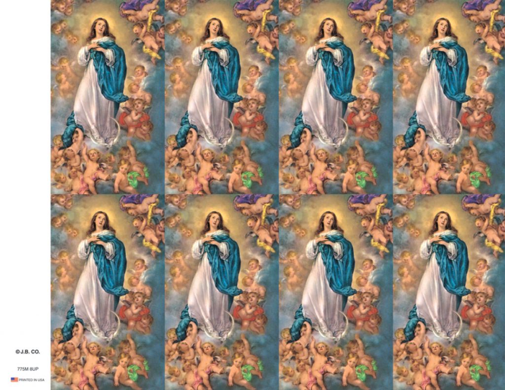 Assumption Prayer Cards – Vischer Funeral Supplies