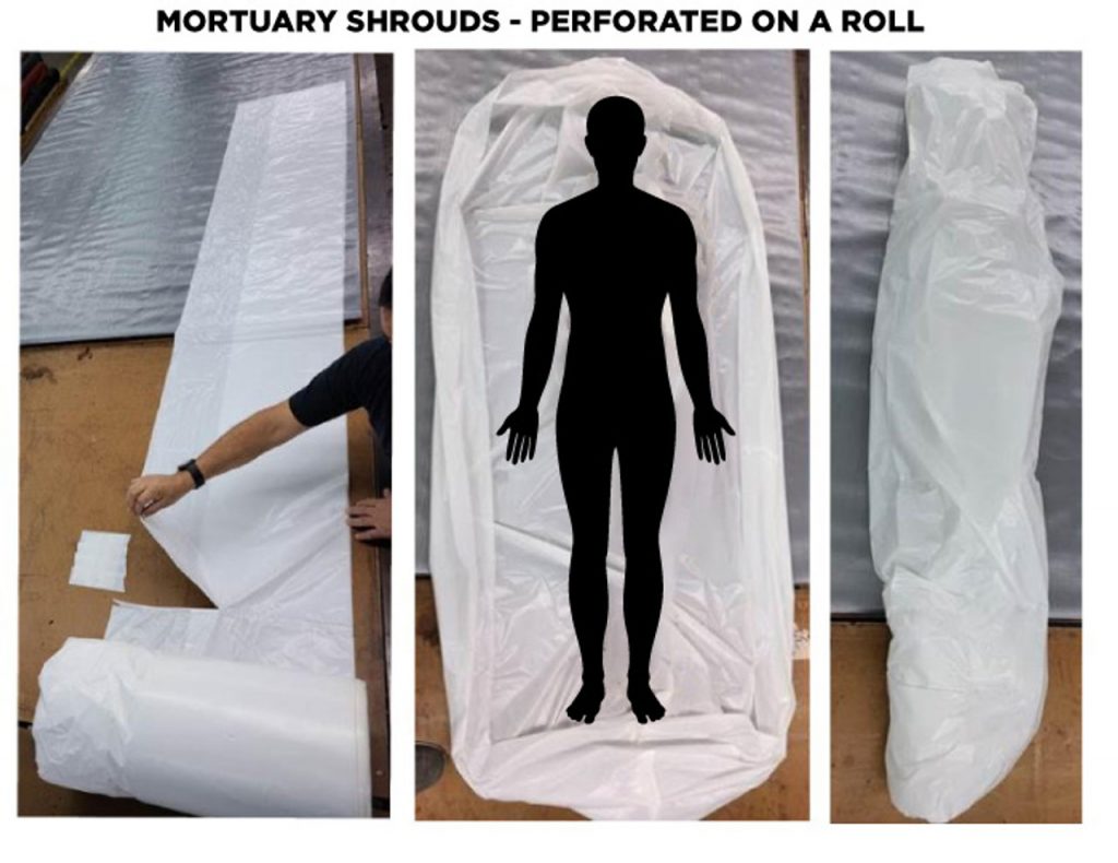 4 Mil Mortuary Shroud – Vischer Funeral Supplies