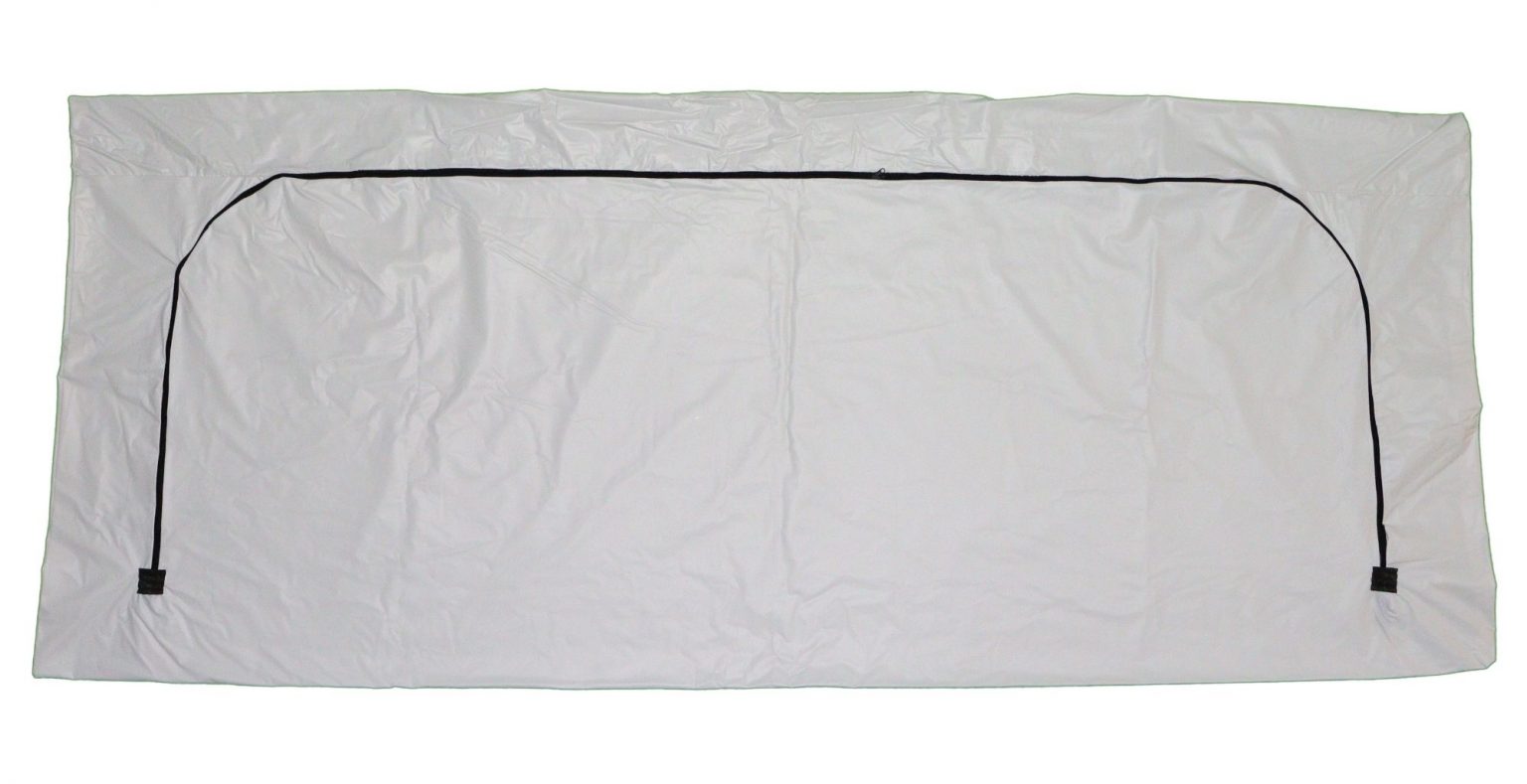 Adult Size Economy White PVC Vinyl Body Bag – Vischer Funeral Supplies
